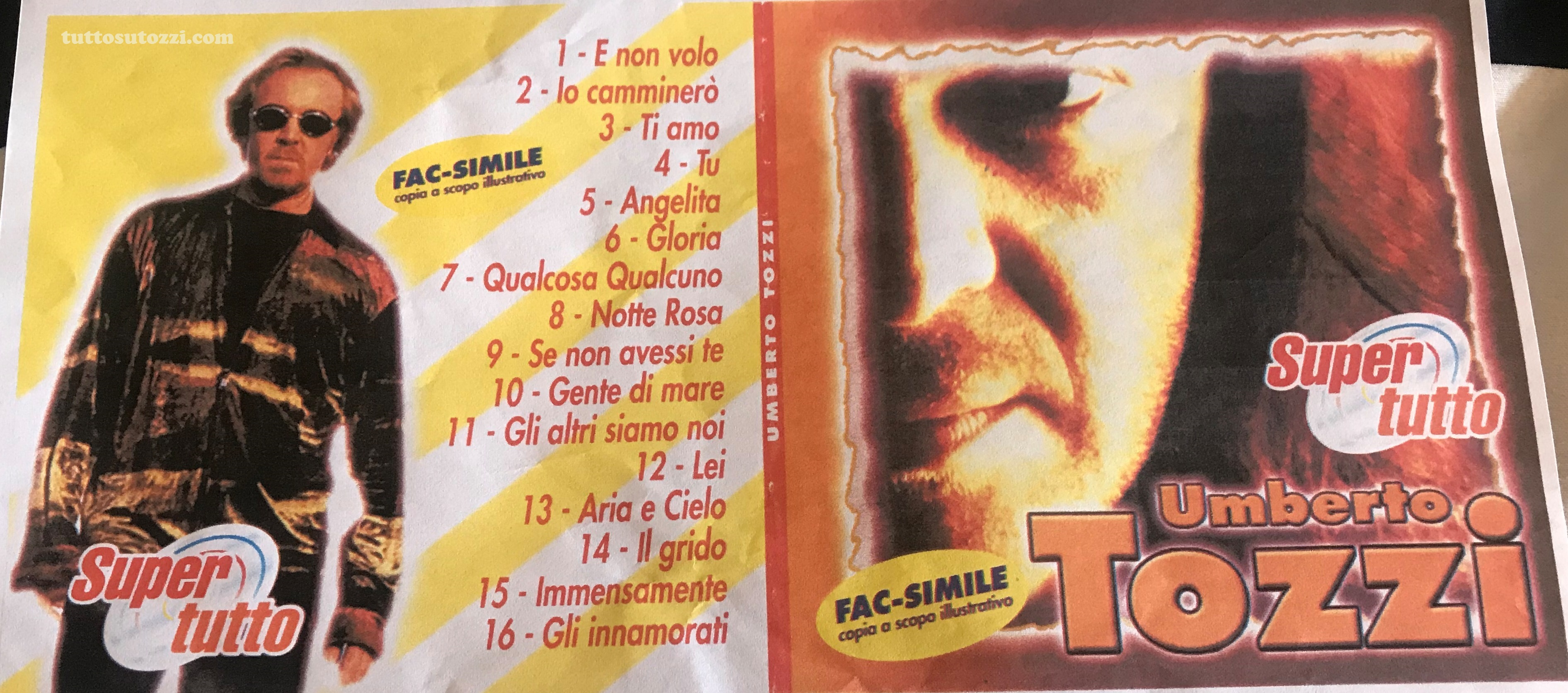 2000 DISCOGRAFIA – TUTTO SU TOZZI – UMBERTO TOZZI FAN'S BLOG