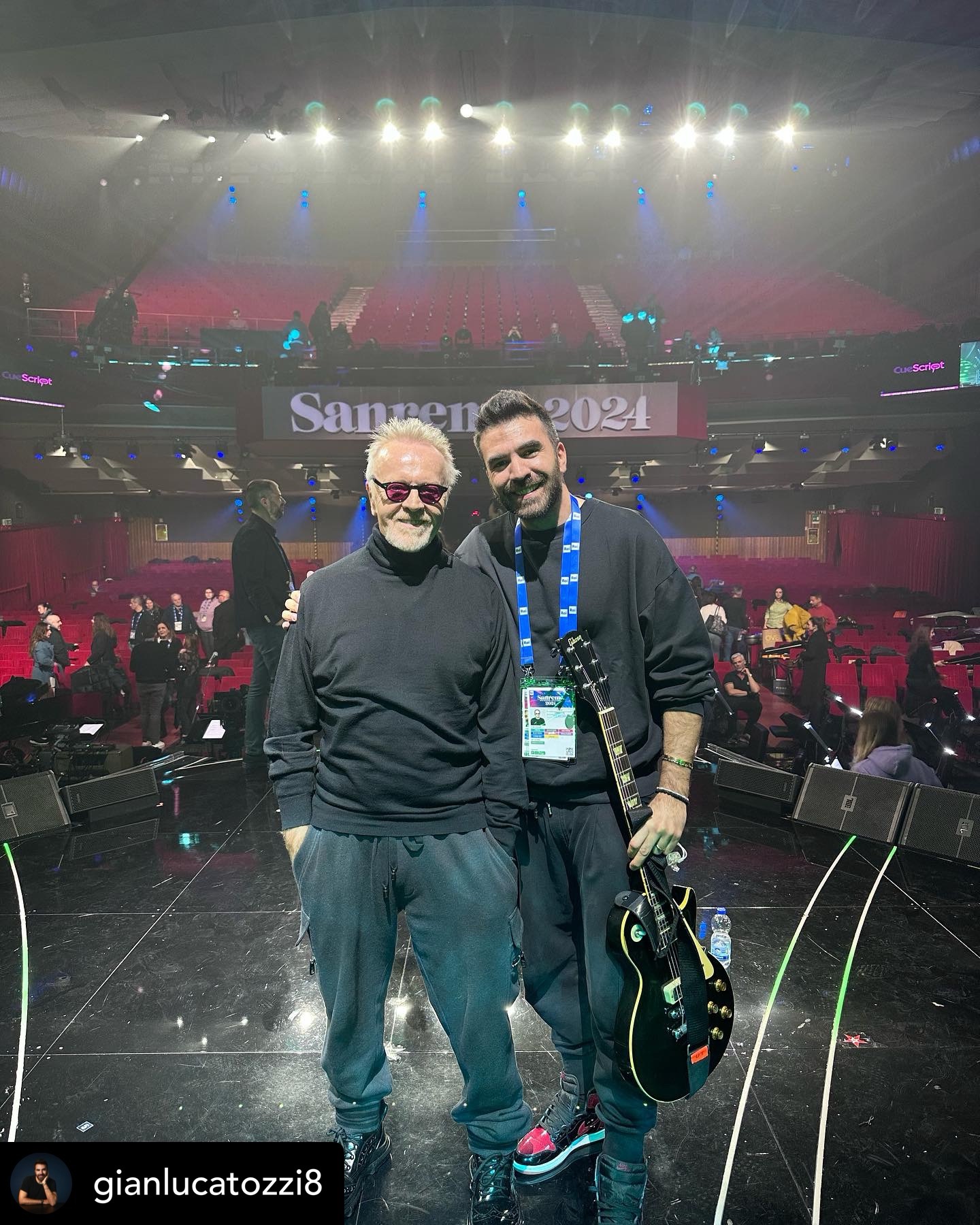 Umberto Tozzi al Teatro Ariston di Sanremo – TUTTO SU TOZZI – UMBERTO ...